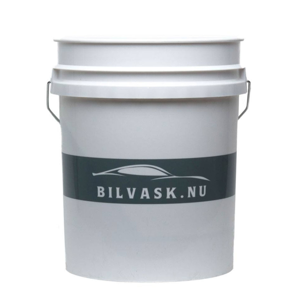 Bilvask Spand Hvid 22L - Stavefejl i Print