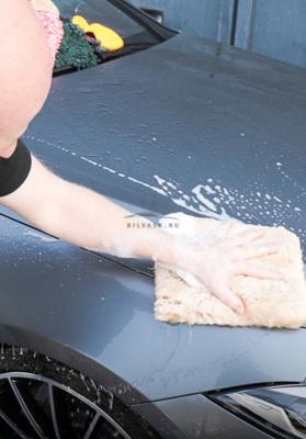 Lammeuld Vaskepude til ridsefri Bilvask