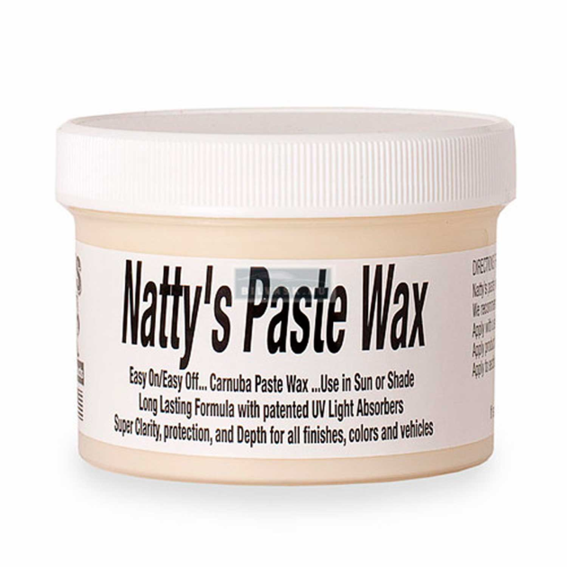 Nattys Paste Wax - Hvid - 225g - God voks til lyse biler