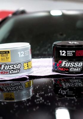 Fusso Coat - bil voks fra Soft99, ultra vandafvisende, til mørke biler