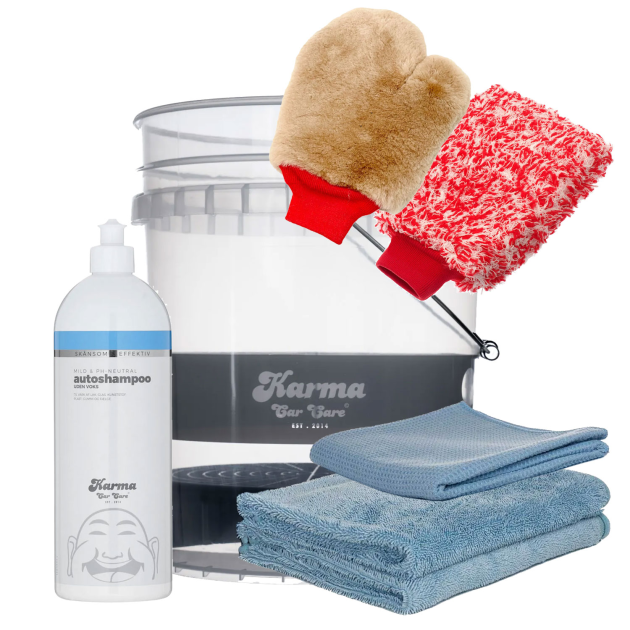 Bilvask Pakke til en skånsom og grundig bilvask